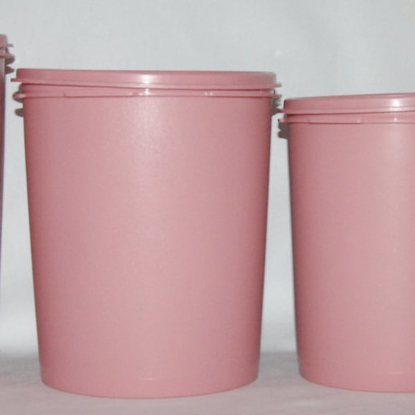 Vintage Tupperware Canisters - Etsy