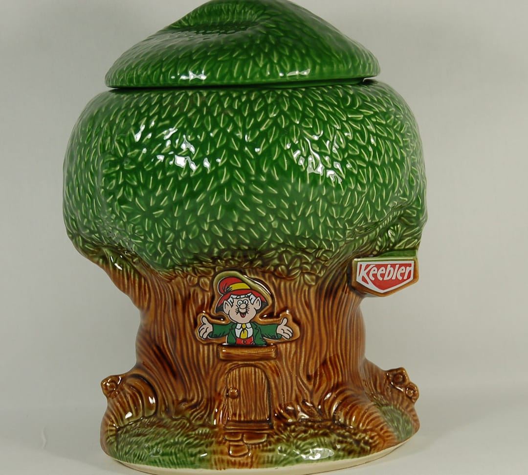 Keebler Tree House Cookie Jar - Etsy
