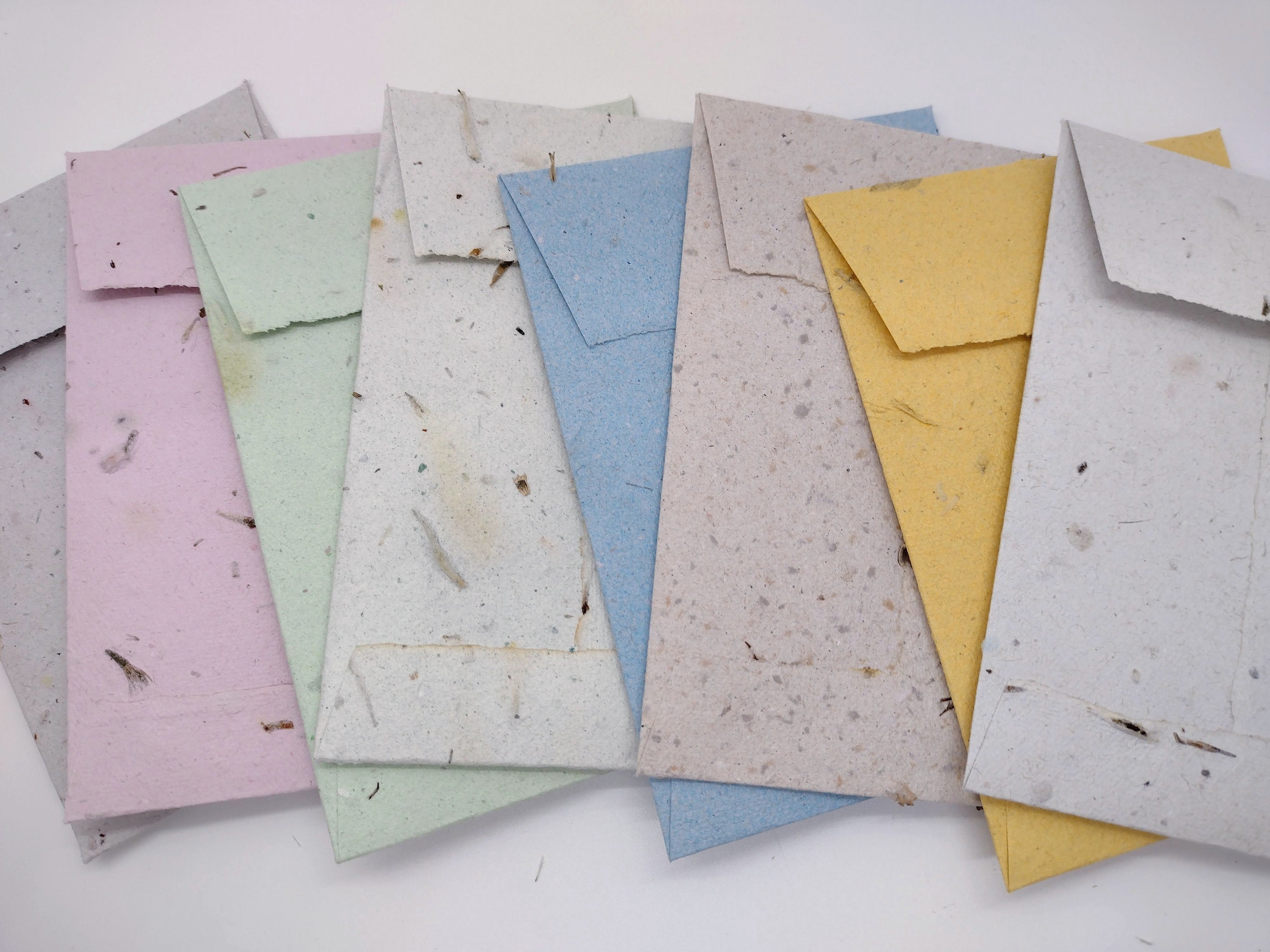 Plantable Wildflower Seed Paper Card Set With Envelopes: Eco-friendly ...