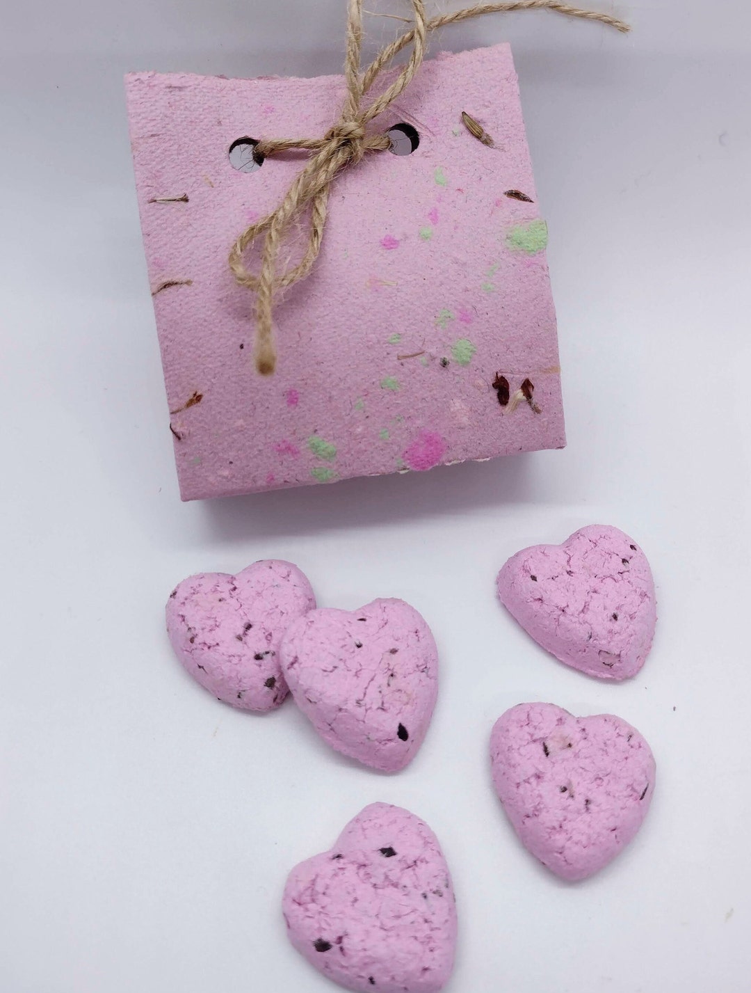 Heart Wildflower Seed Bombs: US Native, Pollinator Party Favors - Etsy