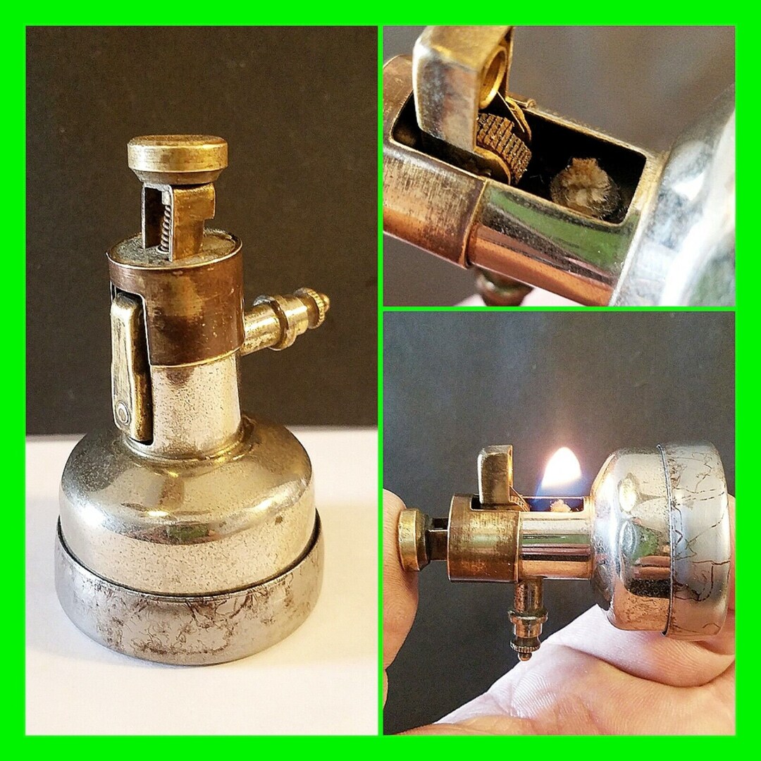 Early Push Button Automatic Petrol Lighter Very Unique - Etsy