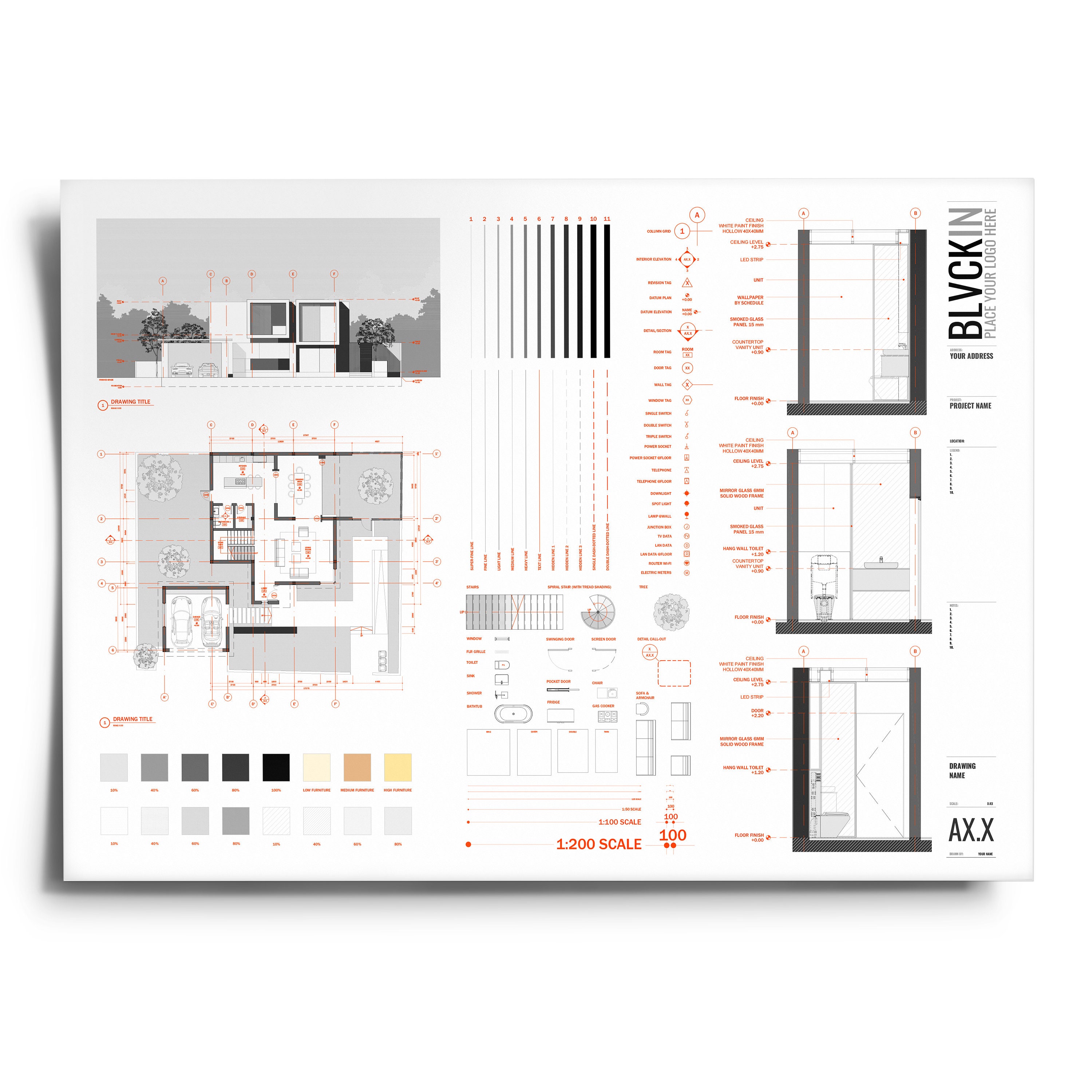 Autocad Template Package Free GIFT - Etsy UK