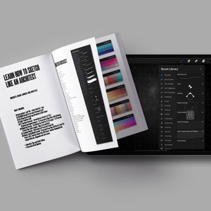Procreate Sketch Pack FULL - Architecture Brushes - Etsy