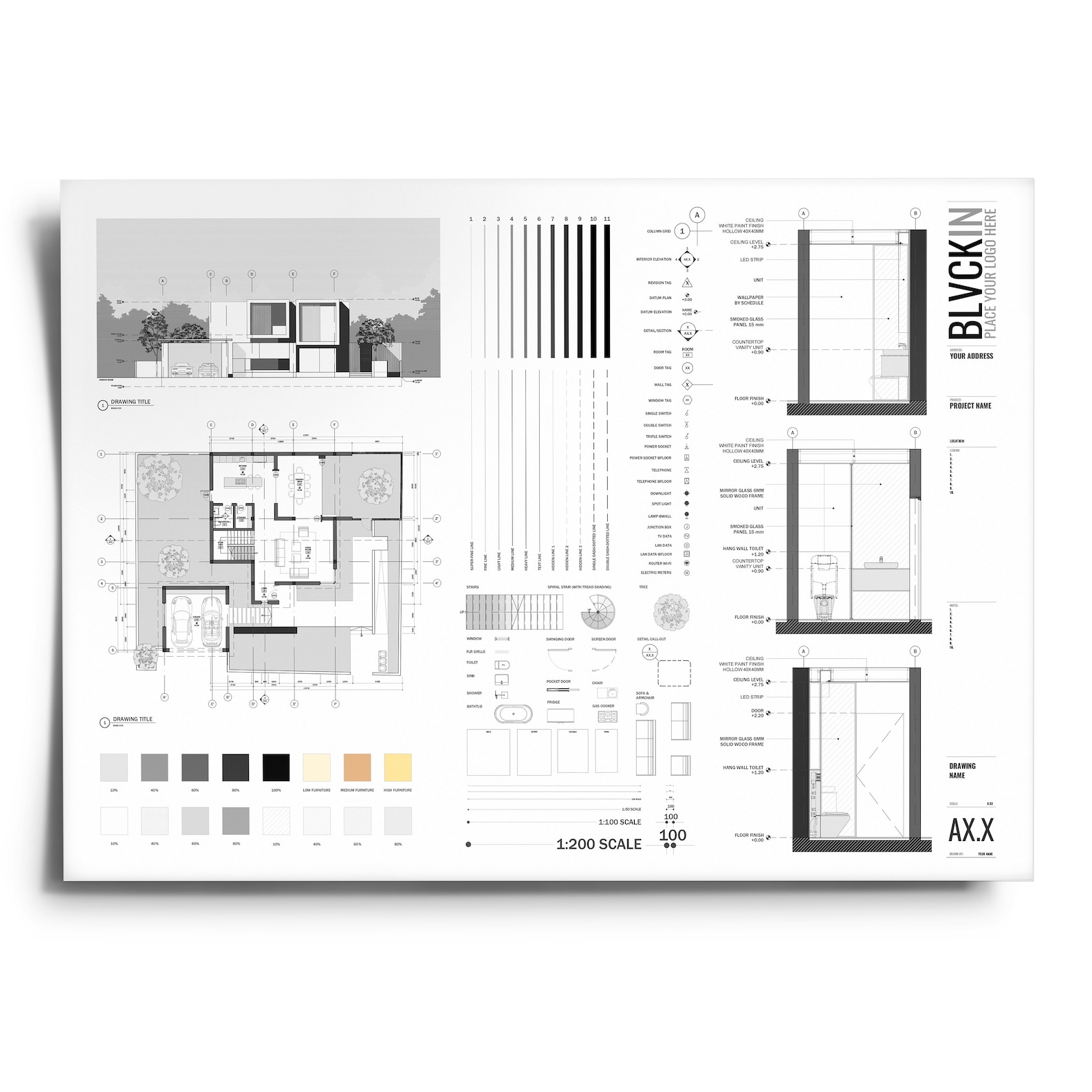 Autocad Template Package Free GIFT - Etsy UK