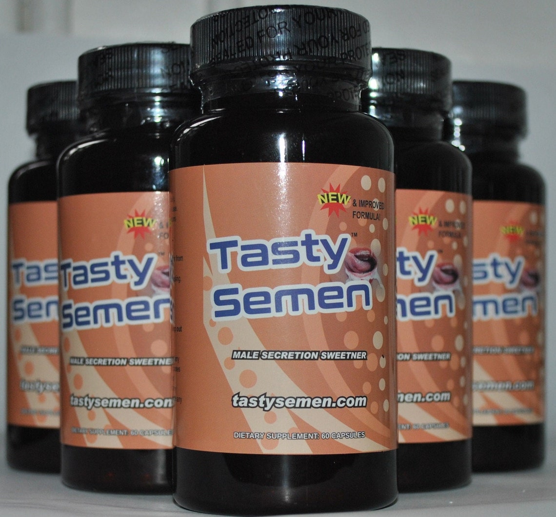 Tasty Semen Better Sweeter Tasting Flavor Sperm Semen Etsy