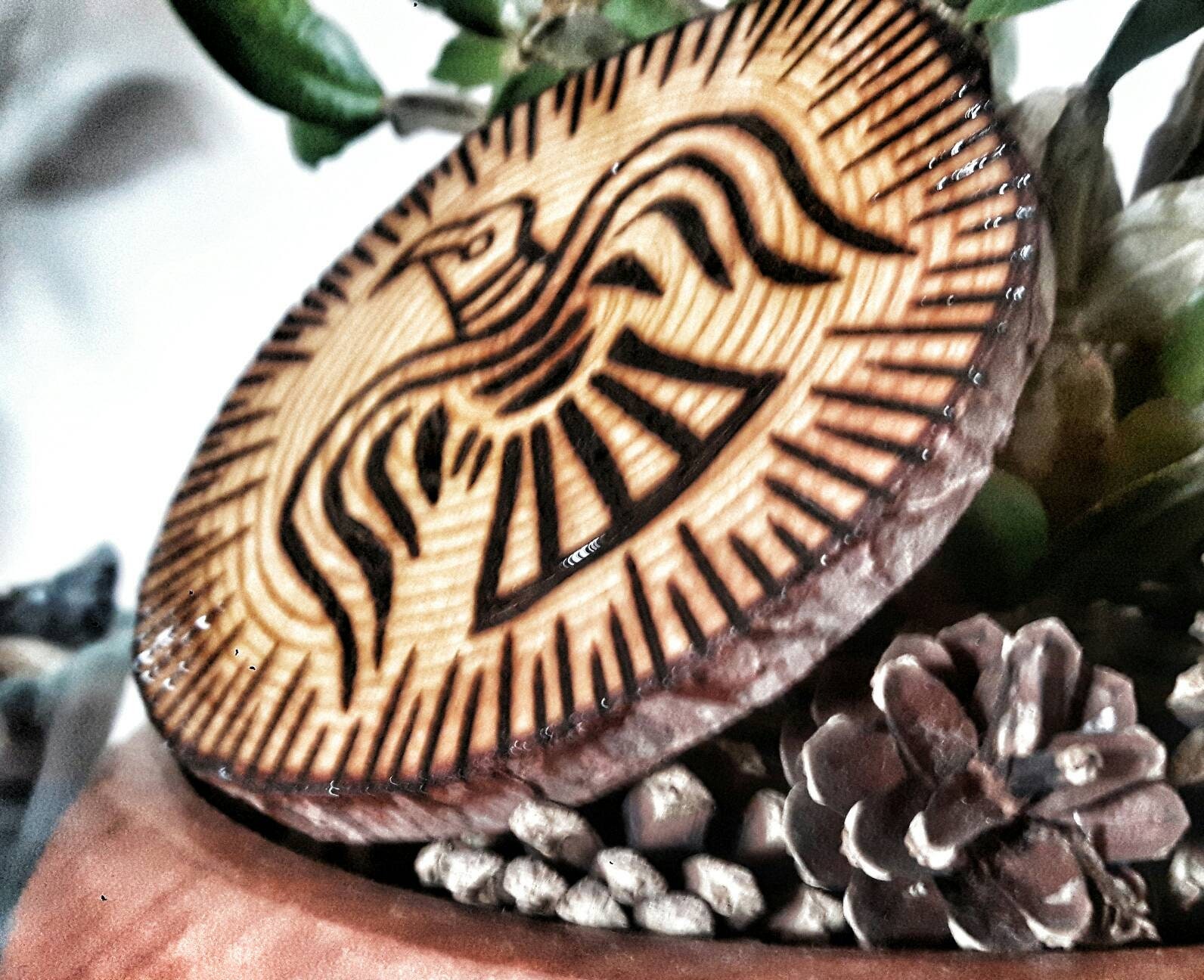 Viking Raven Germanic Norse raven Banner Natural - Etsy UK