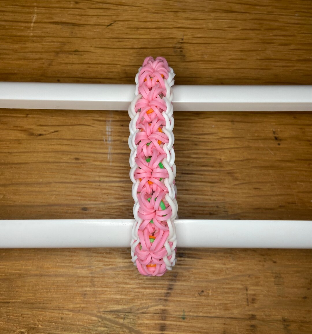 Anime Inspired Rainbow Loom Bracelet - Etsy