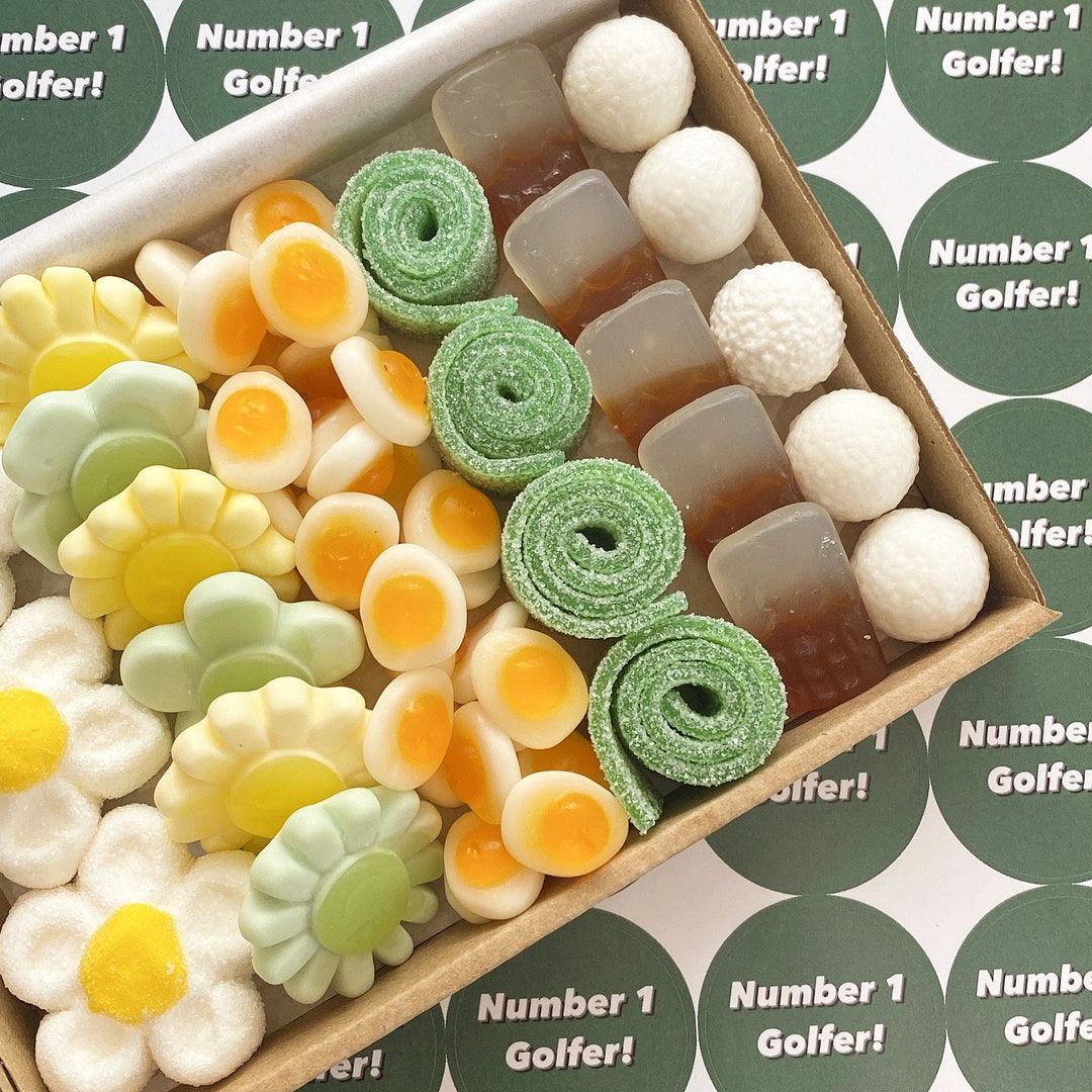 Golf Inspired Sweet Box. Golf and Beers Gift - Etsy UK