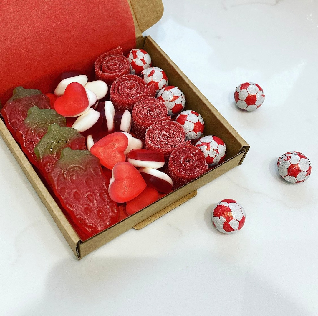 LFC Inspired Mini Sweet Box! LFC Party Favors! Liverpool Gifts - Etsy UK