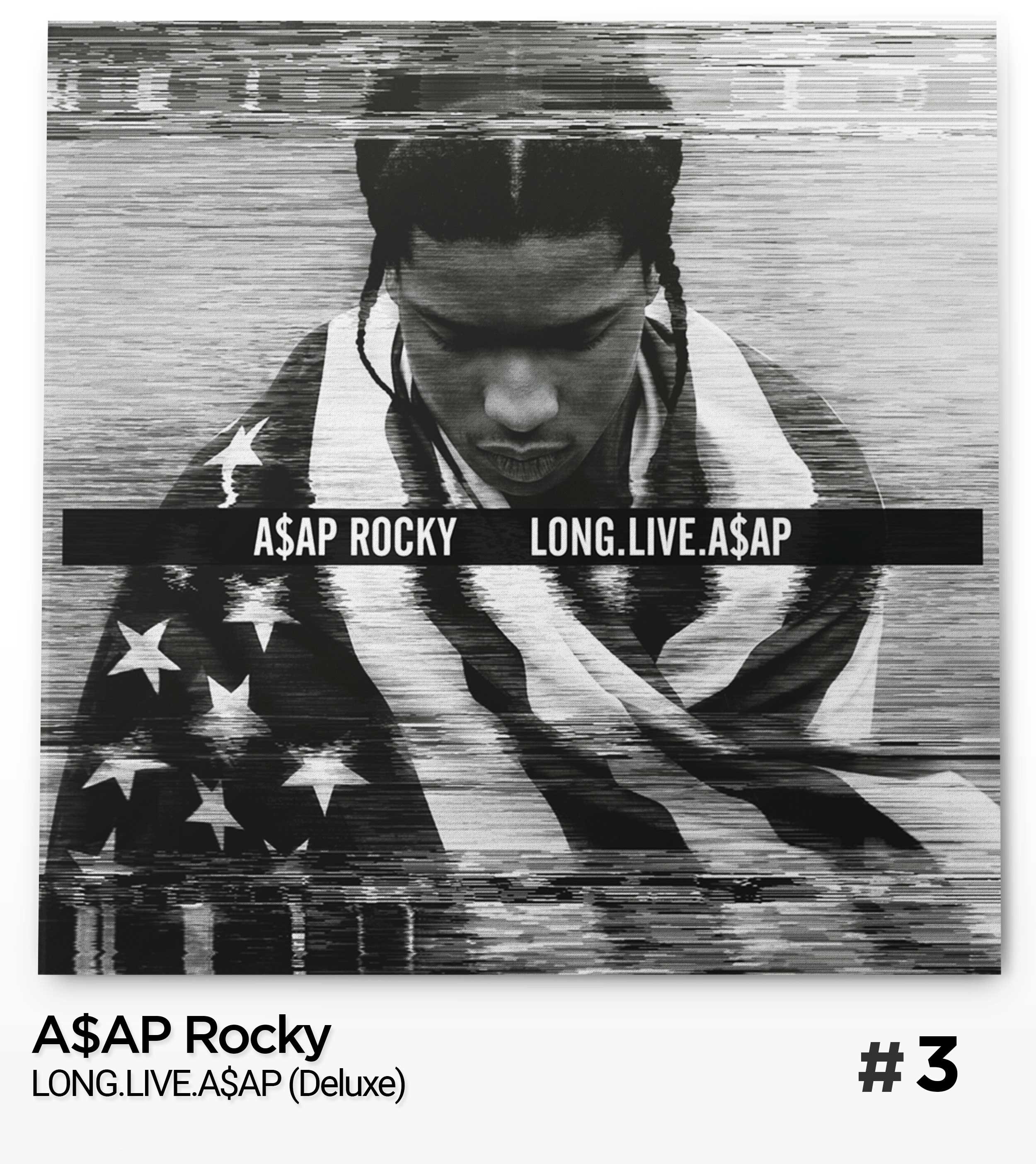 Choose Your Album Cover of Asap Rocky Printed on Premium | Etsy