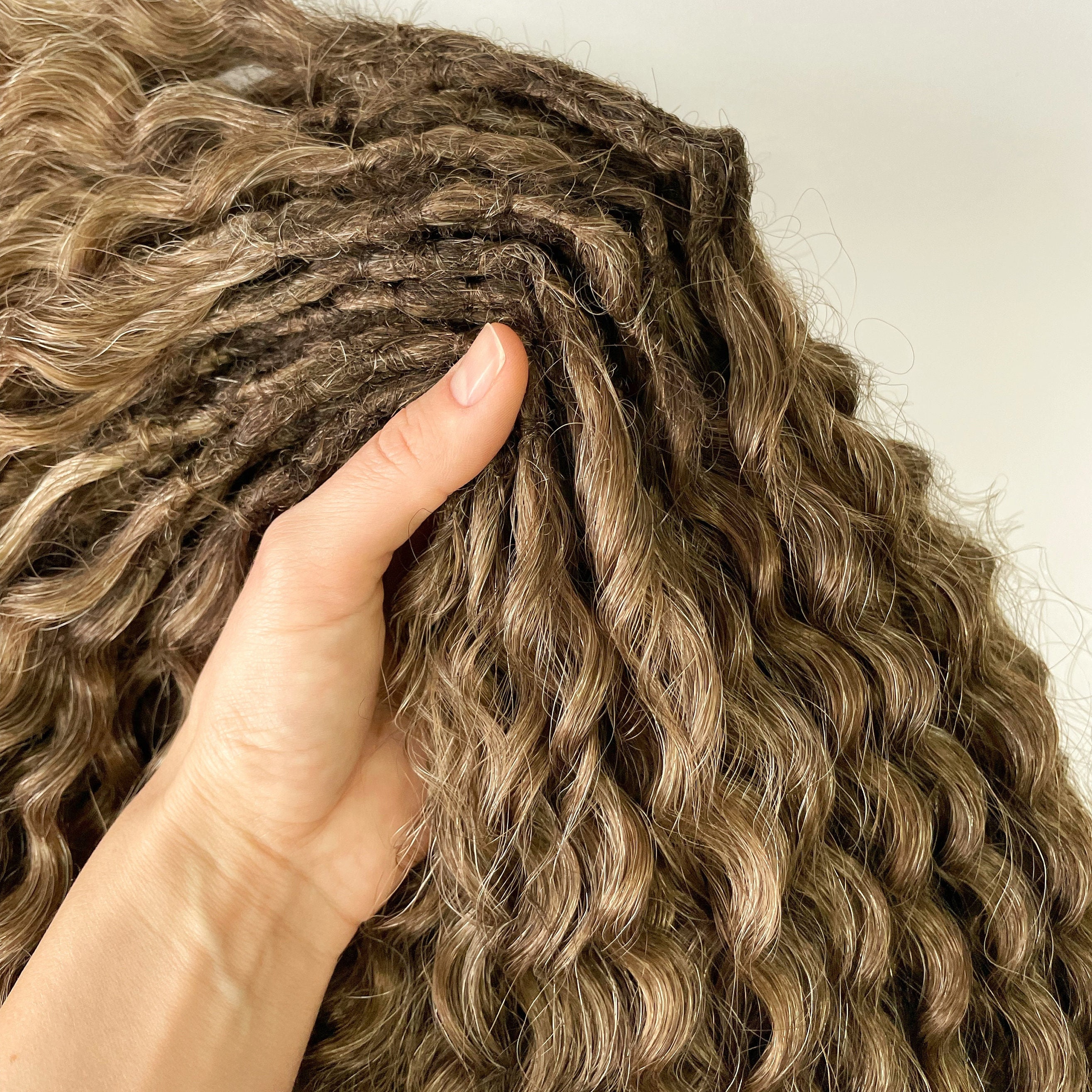 Curly Dreads Full SET Wavy Dreads Soft De Dreads - Etsy