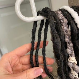 Bohemian Curly Crochet Dreads Hair Extensions Soft Wavy 60 De Dreads ...