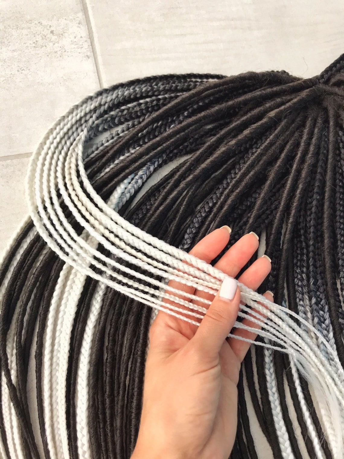 Synthetic Dreadlocks Smooth Double Ended Dreads and Braids - Etsy