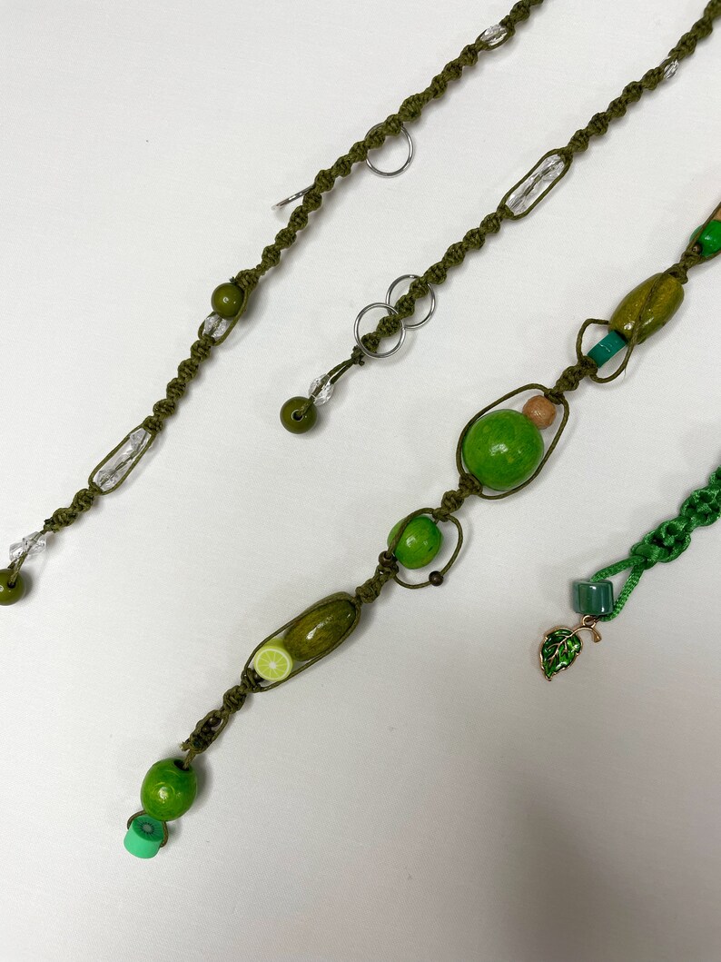 Macrame Hair Wrap With Jewelry Dreadwrap Boho Hippie Hair - Etsy