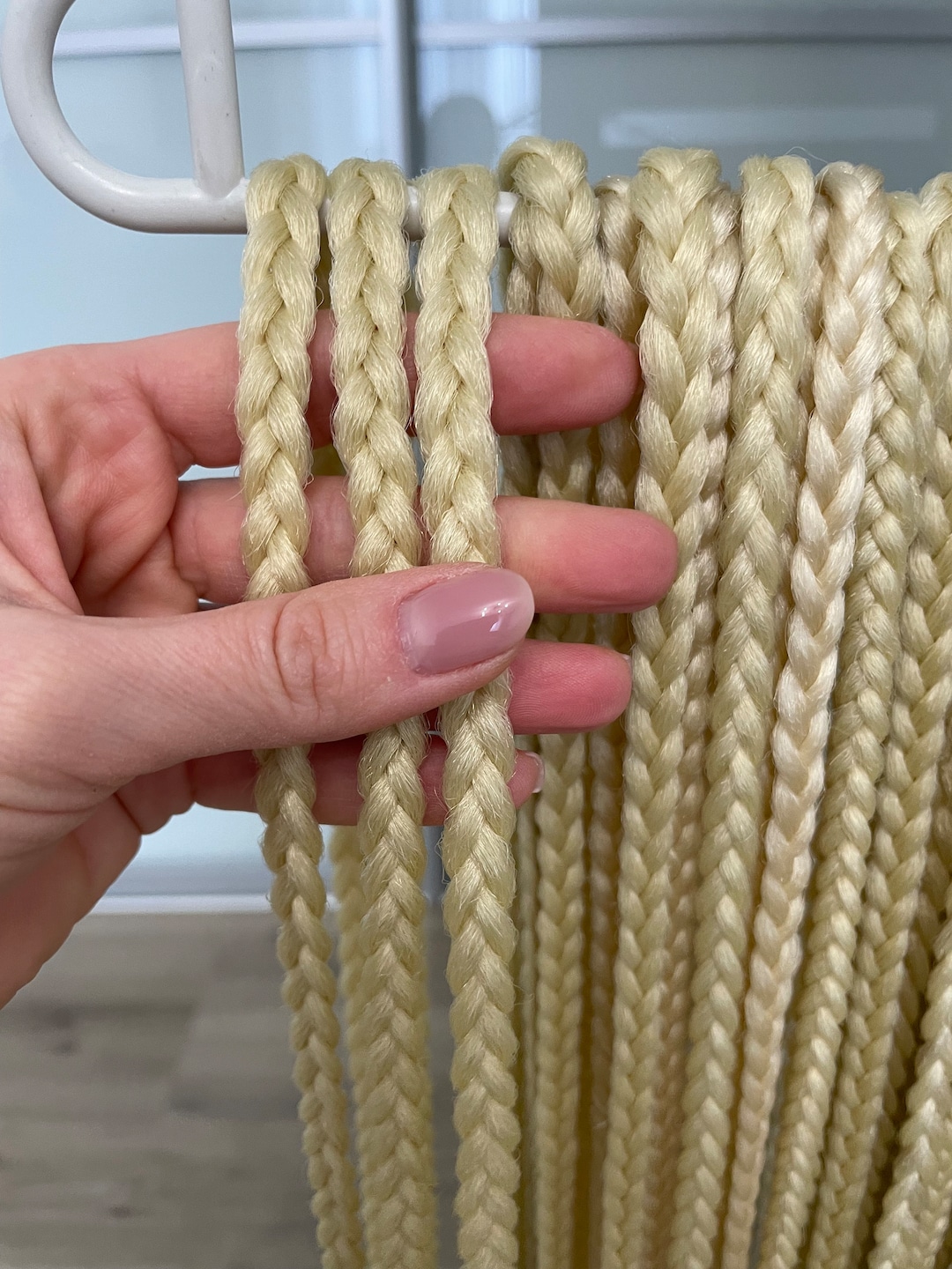 Natural Look Synthetic Braids Shades of Blonde Volume Double Ended ...