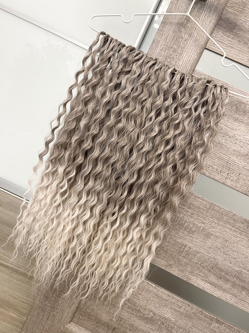 Curly Boho Dreads Wavy Dreads Extensions Full Set 60 DE - Etsy