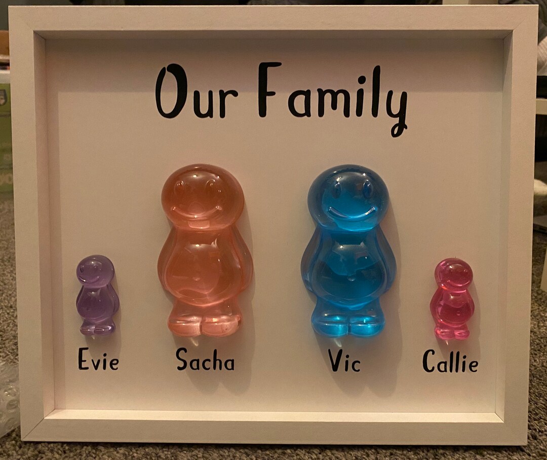 Jelly Baby Family Art - Etsy