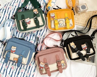 Cute Messenger Bag - Etsy