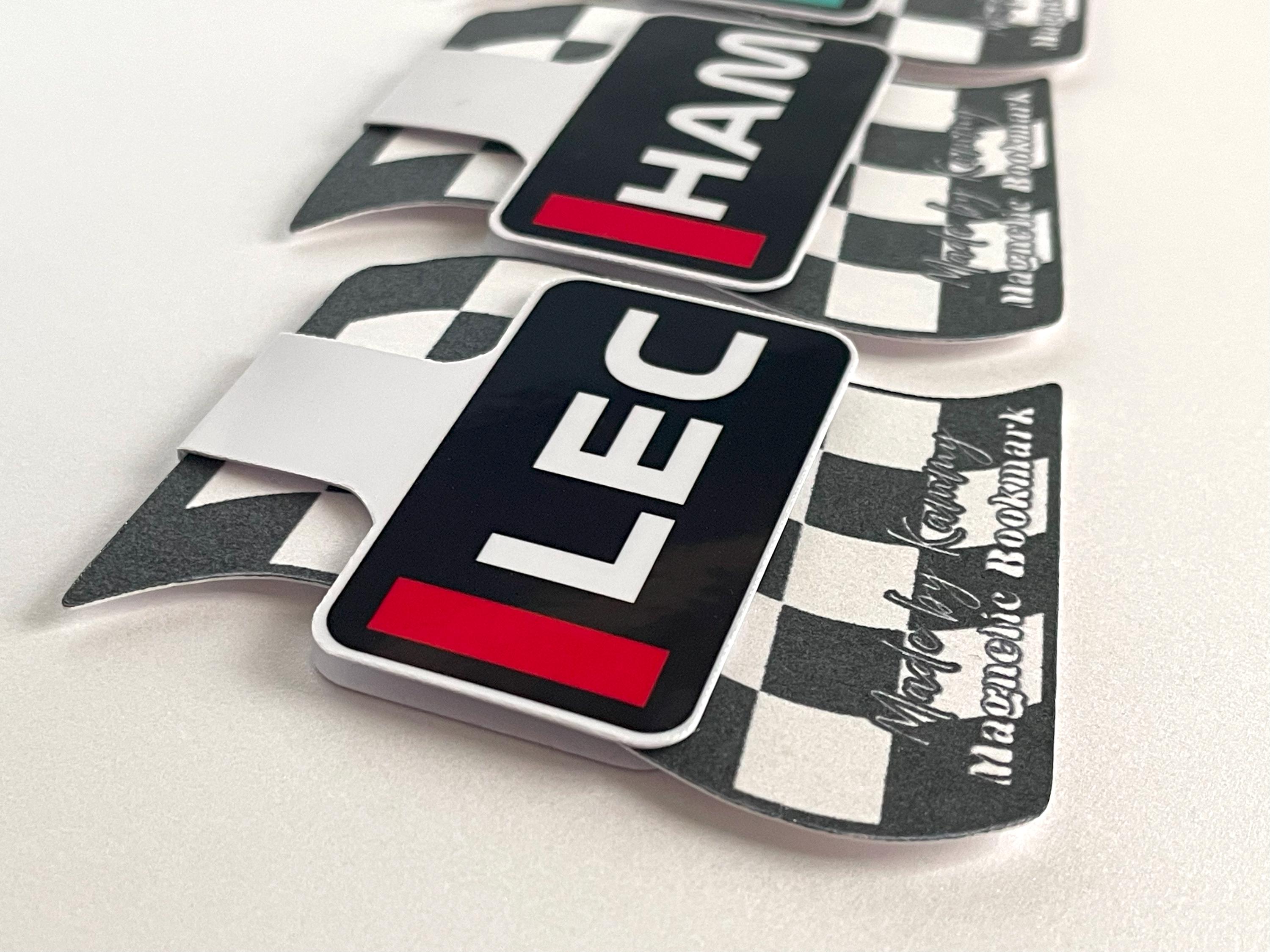 F1 Magnetic Bookmarks , F1 Driver Name Page Marker - Etsy