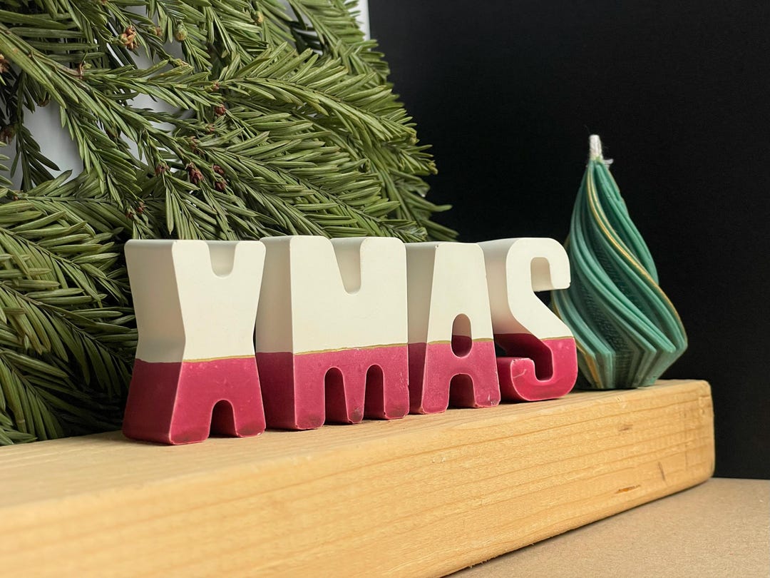 Individual Gypsum Letters | Modern Home Decor | Christmas Decor | Sign ...
