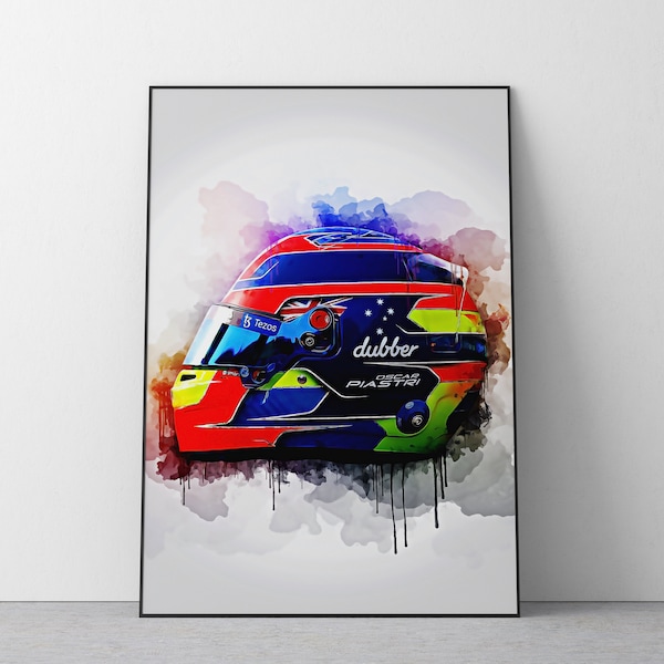 Oscar Piastri Wall Art - Etsy