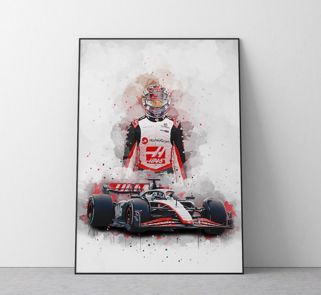 Oliver Bearman Poster | Framed or Unframed | F1 Poster | Ref #800 - Etsy