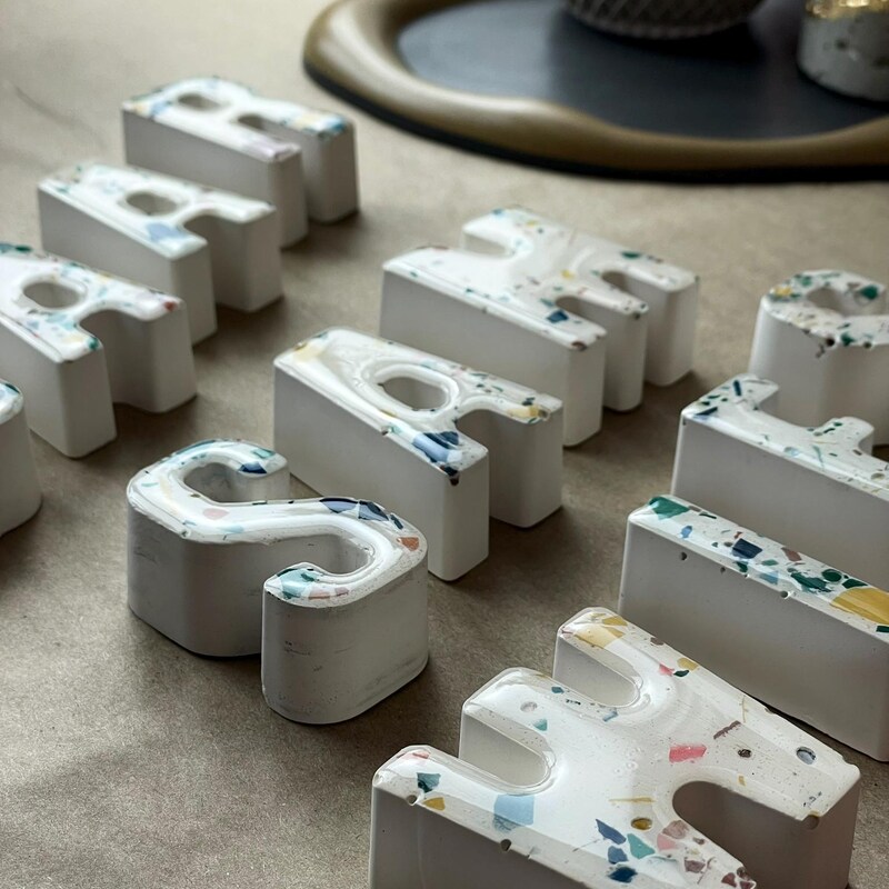 Ceramic Letters - Etsy