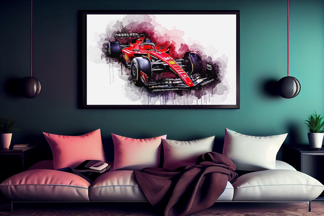 Ferrari 2023 Livery Poster | Formula 1 Car | F1 Car | Wall Art Print ...