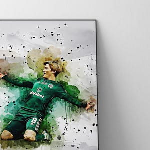 Kyogo Furuhashi Poster | Football Wall Art Print | Ref #377 - Etsy