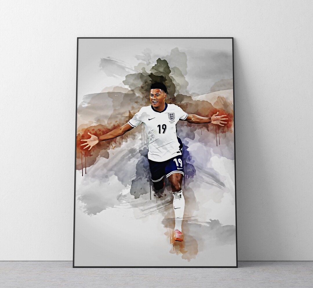 Ollie Watkins Poster | Football Wall Art Print | Ref #506 - Etsy