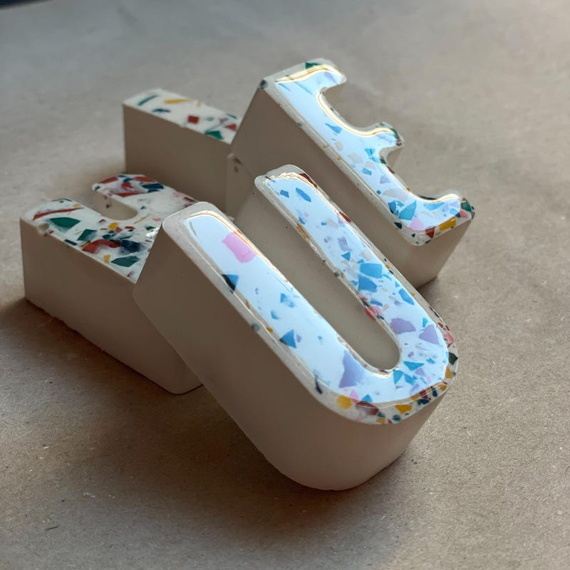 Ceramic Letters - Etsy