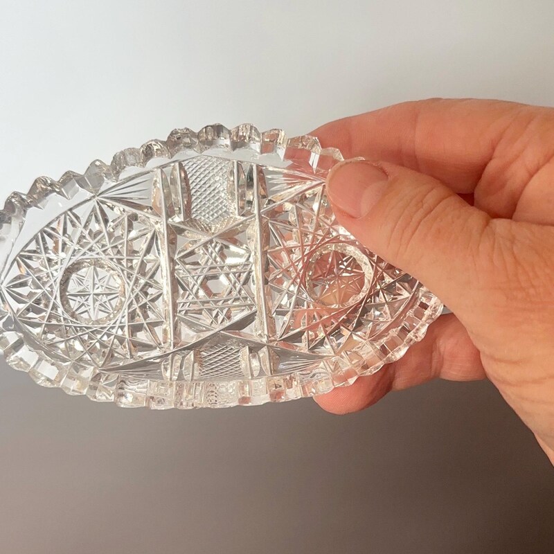 Crystal Dish - Etsy