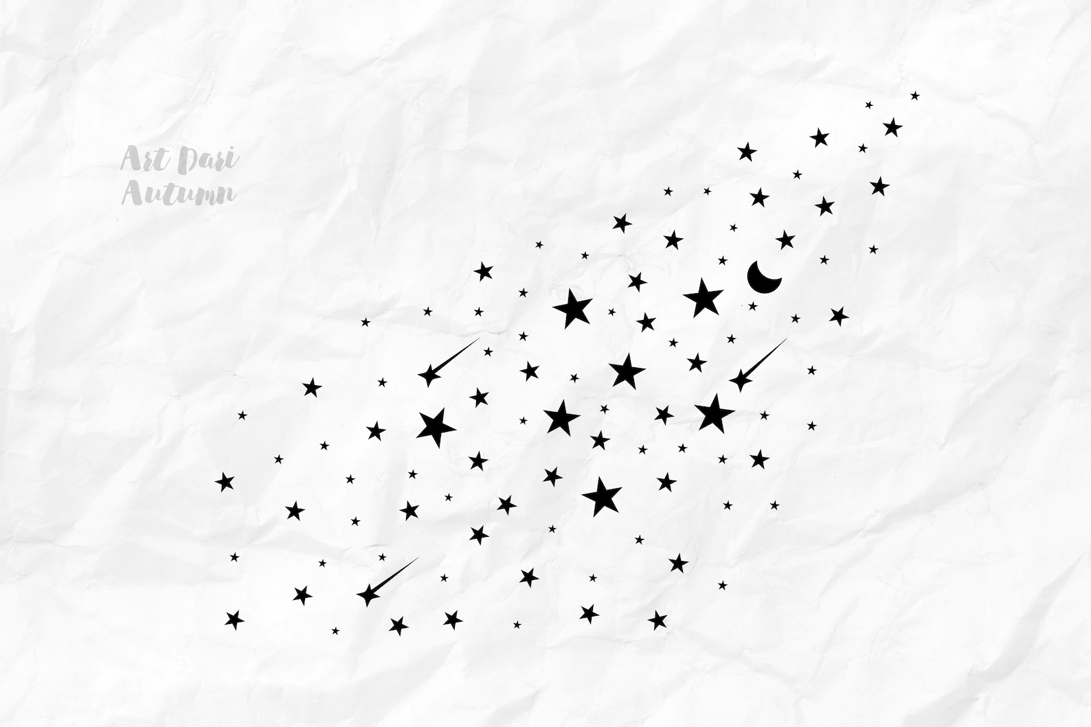 Stars SVG Galaxy svg Celestial svg Sparkle svg Star svg | Etsy