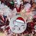 Meowy Christmas Cat Theme Ornament Set of 4 - Etsy