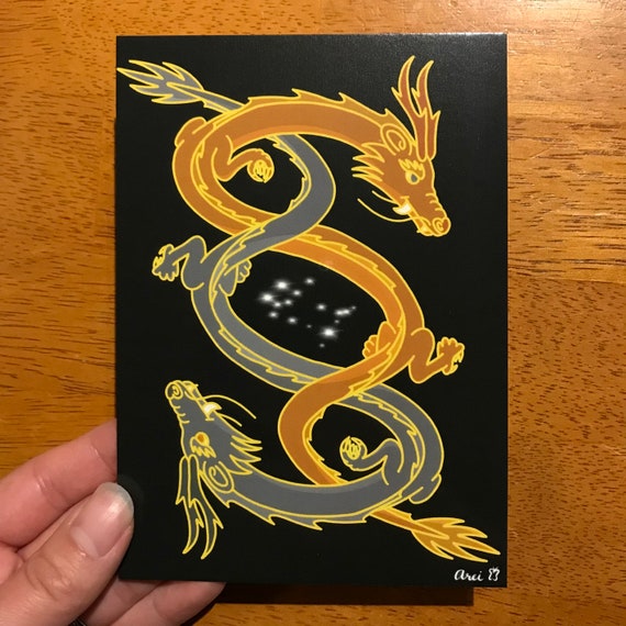 Zodiac postcard Paper Postcards etna.com.pe