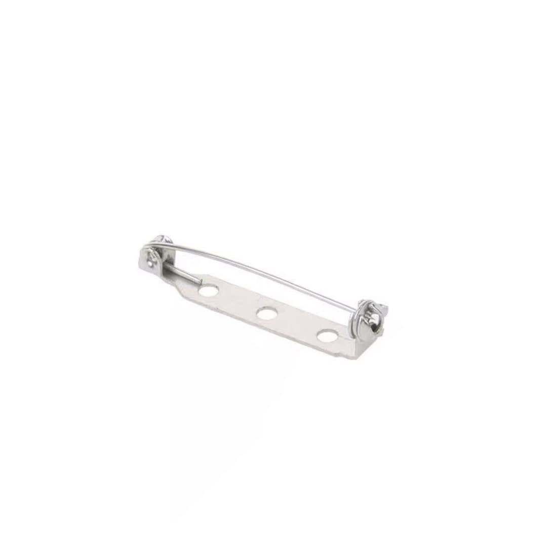 10 PCS, 25mm, Stainless Steel Brooch Clasp Pin, Back Fasteners Craft ...
