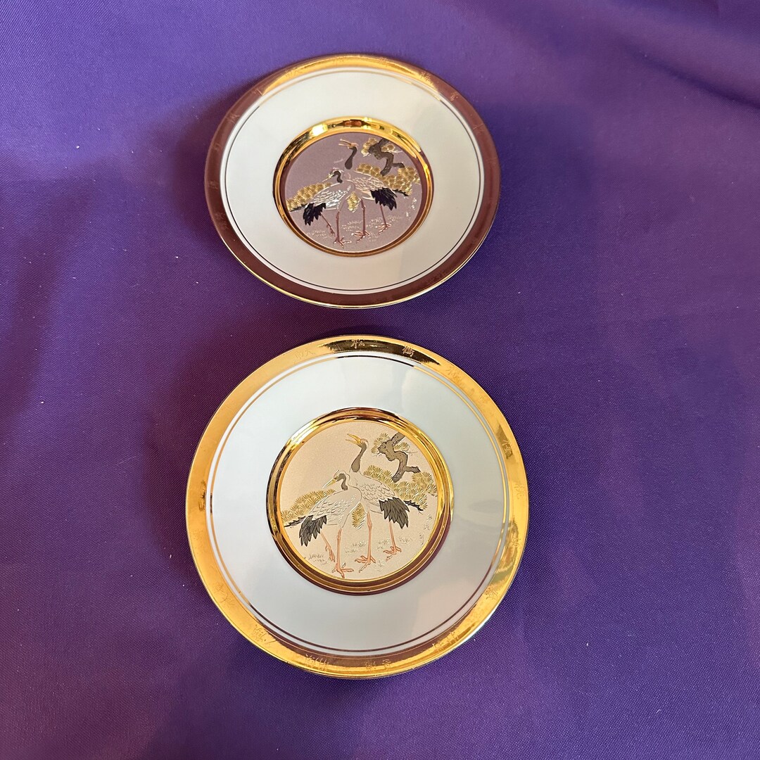 Vintage Hamilton Collection New Years Day Pine and Crane First Issue in ...