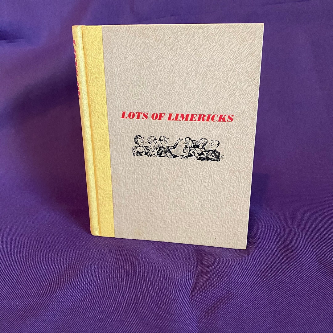 Vintage 1961 Lots of Limericks Book, Illustrated by R. Taylor - Etsy