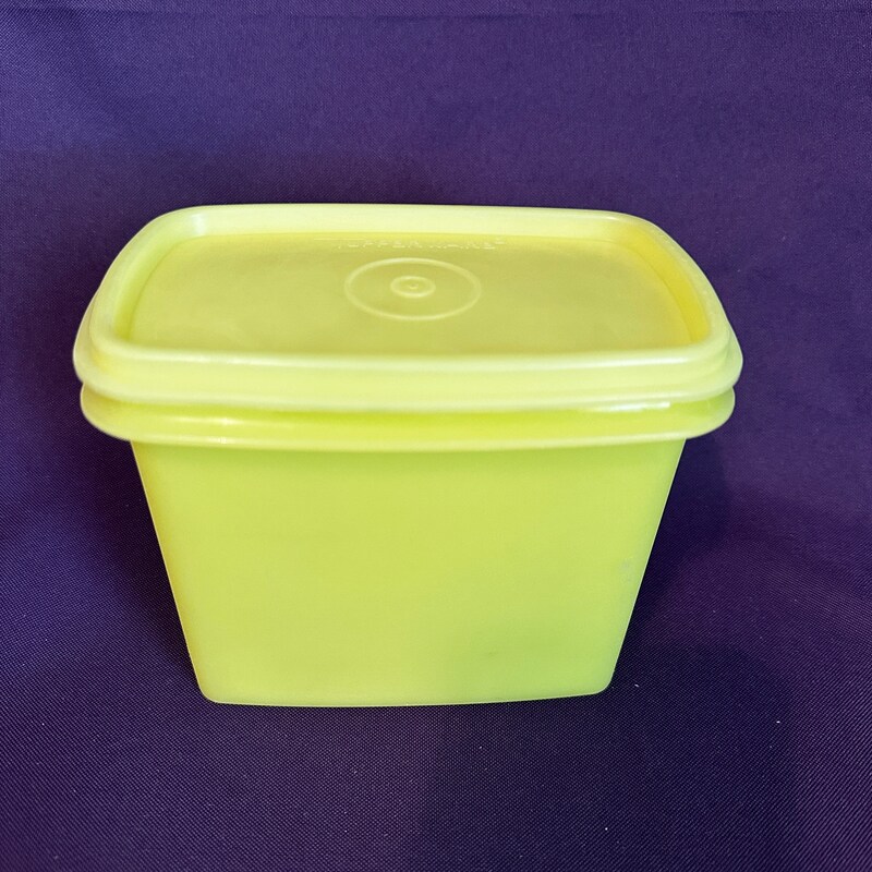 Yellow Tupperware - Etsy