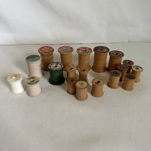 Old Thread Spools - Etsy