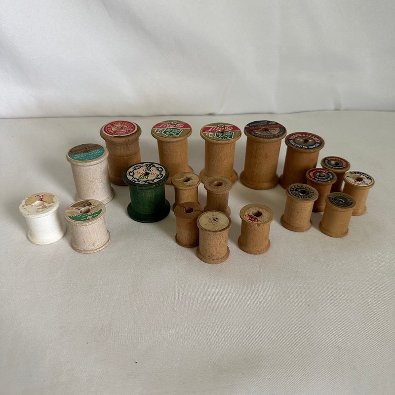 Old Thread Spools - Etsy