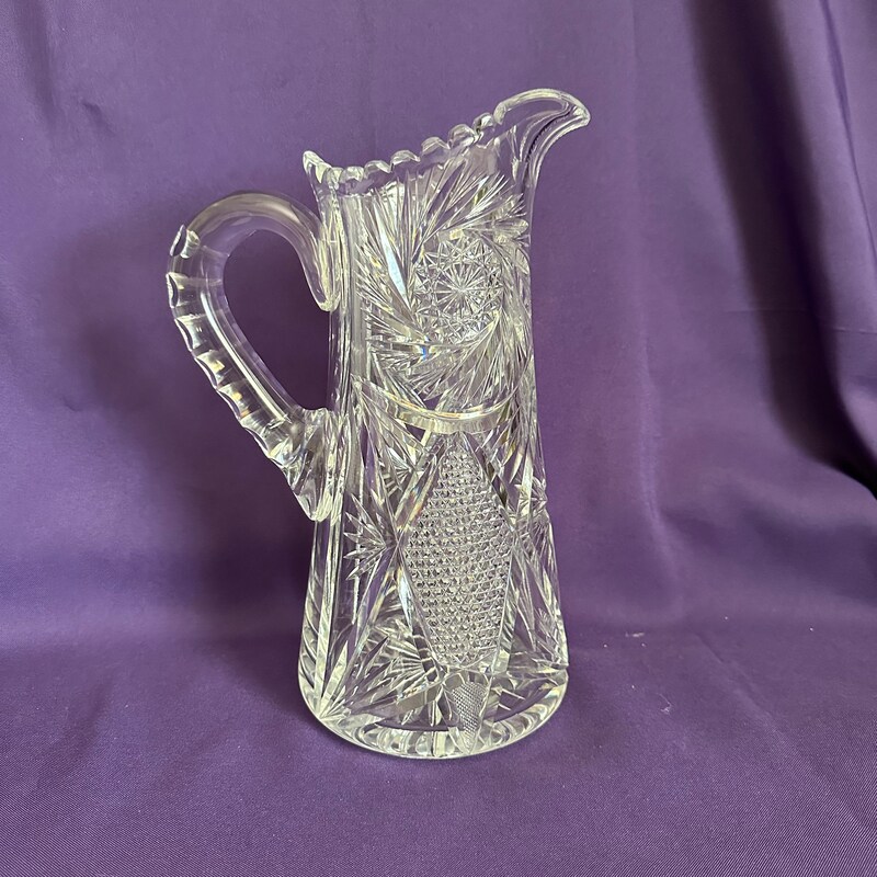 Crystal Pitcher - Etsy