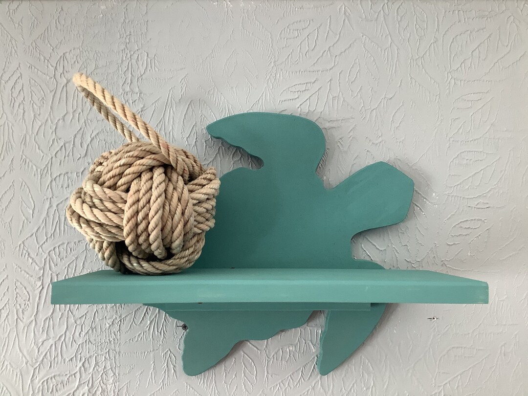Turtle Shelf, Beach Wall Decor - Etsy