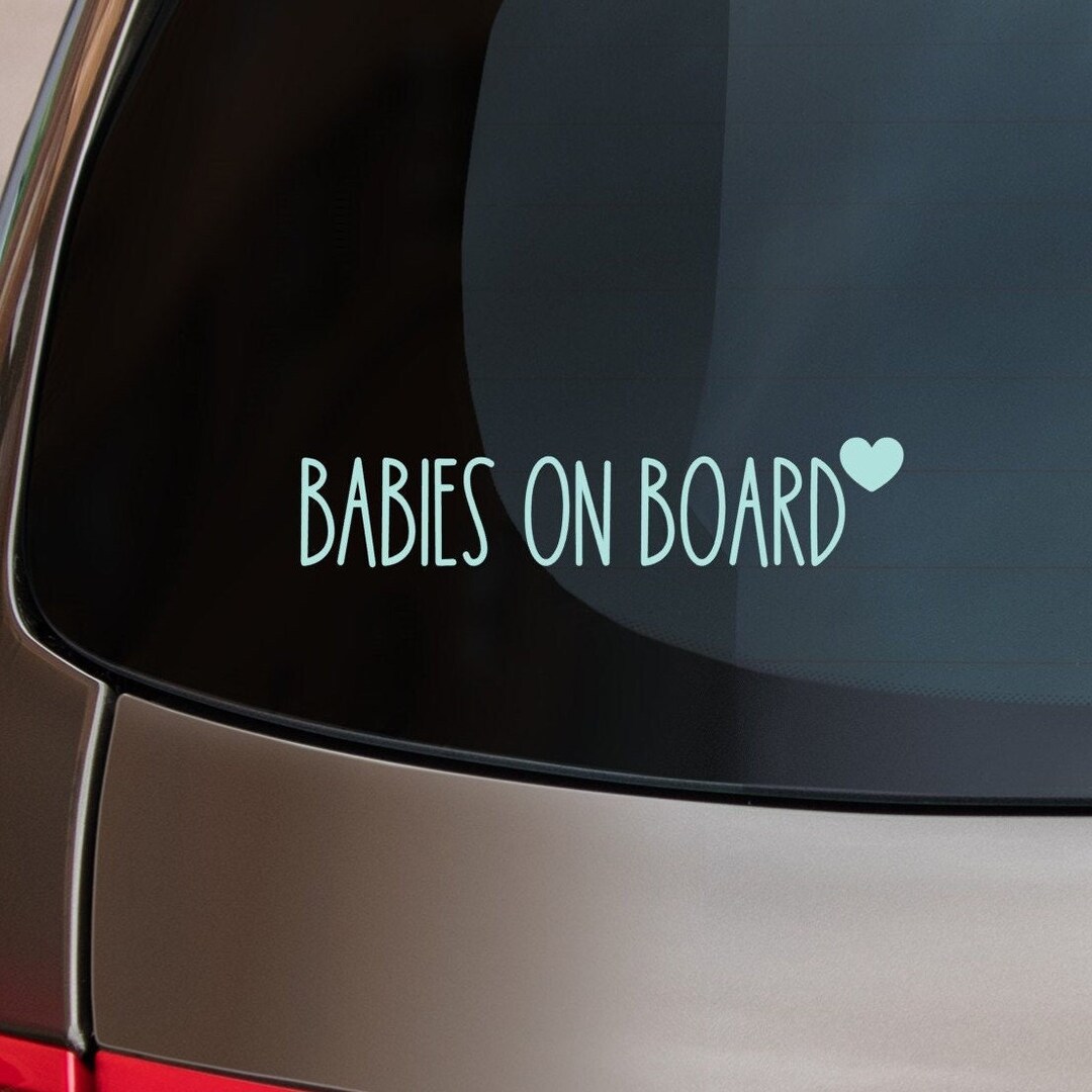 Babies on Board Decal, Baby Car Decal, Car Sticker, Car Decals for ...