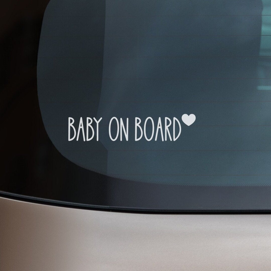 Baby on Board Decal, Baby Car Decal, Car Sticker, Car Decals for Women ...