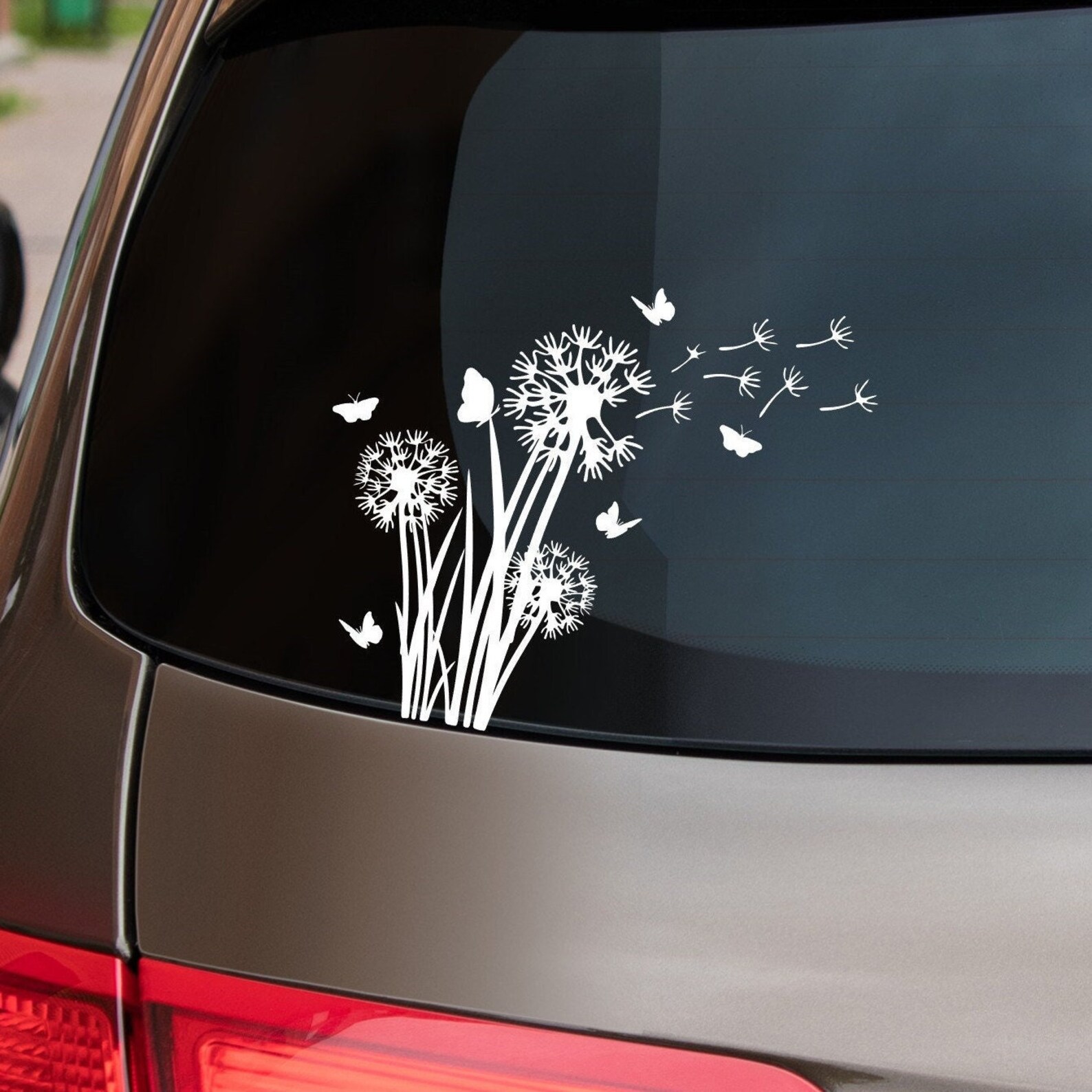 Dandelion Car Decal Car Decals for Women Cute Floral Decals - Etsy