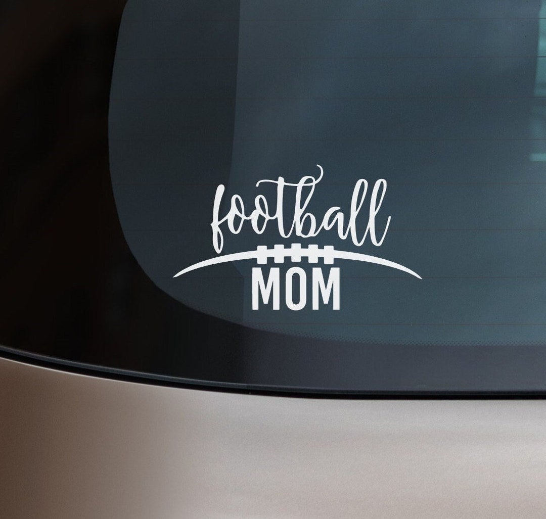 Football Mom Car Decal, Mom Car Decal, Car Decals for Women, Car Decals ...