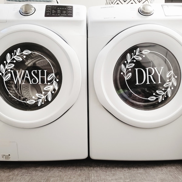 Washer Decal - Etsy