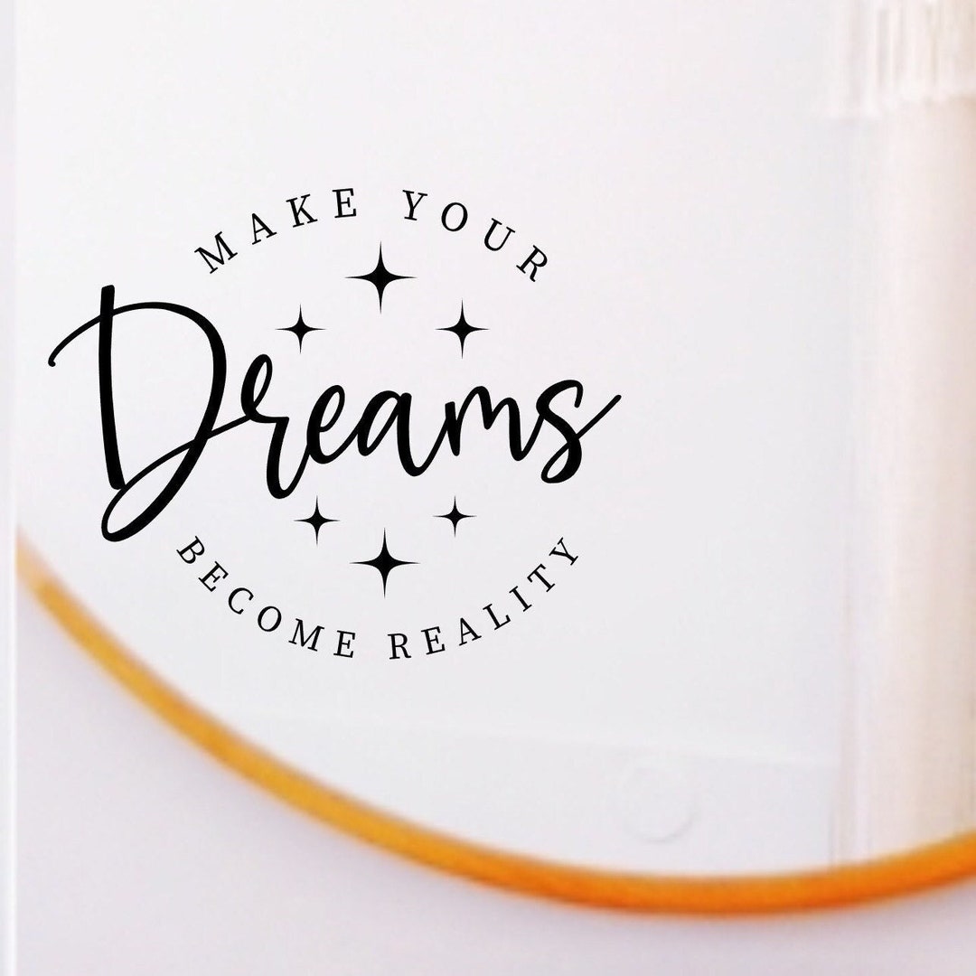 Motivation Decal, Motivational Quote, Mirror Decal Sticker, Mirror ...