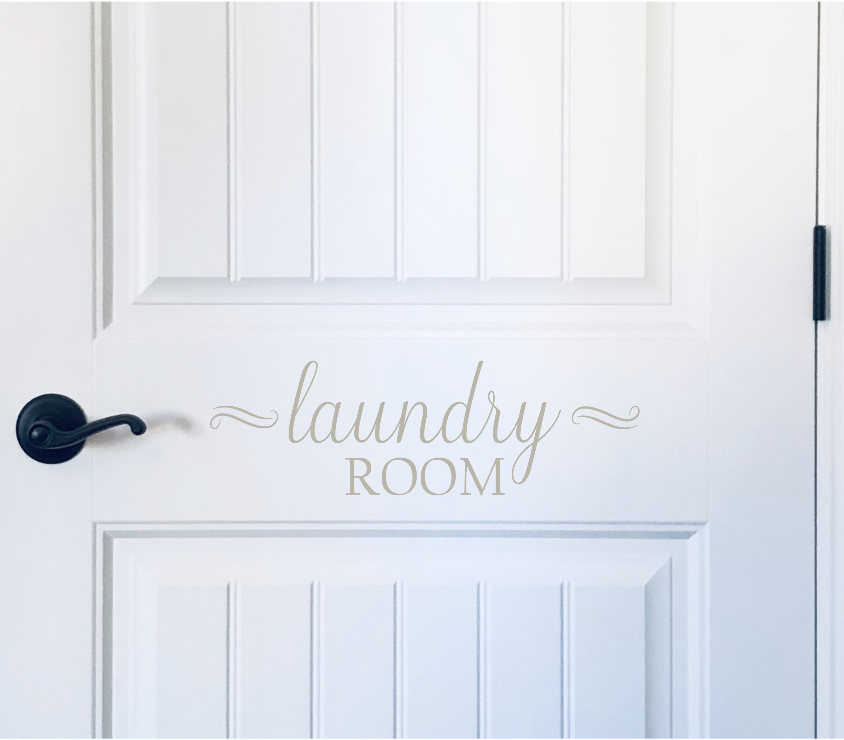 Laundry Sticker Laundry Decal Laundry Door Decal Laundry - Etsy